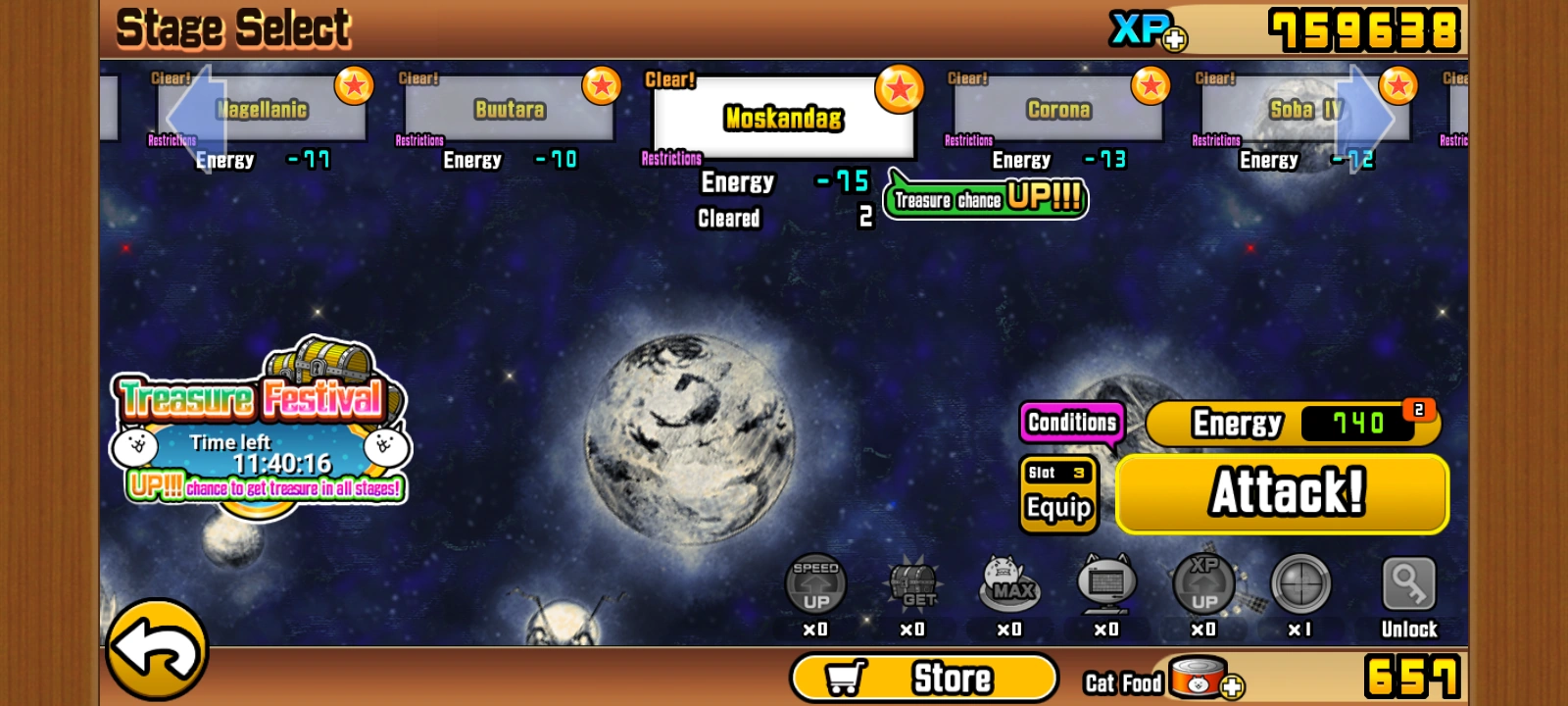 all CotC 1 starred alien treasures collected | Fandom