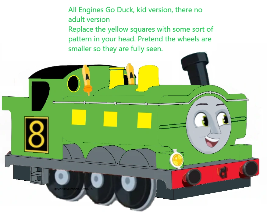 How I think the show should write Duck, if he were to be in the series ...