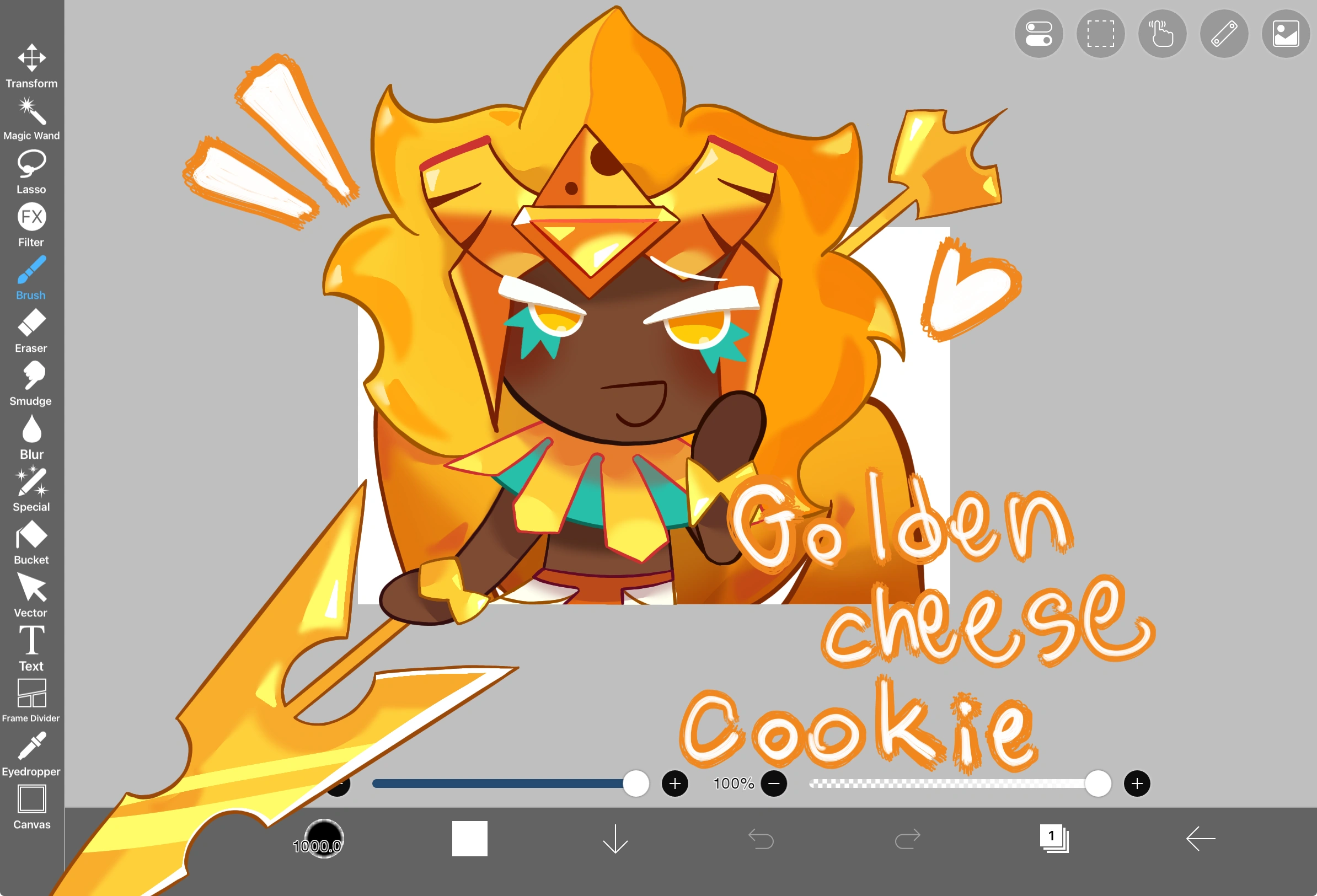 Golden Cheese Cookie FANART 💛 | Fandom