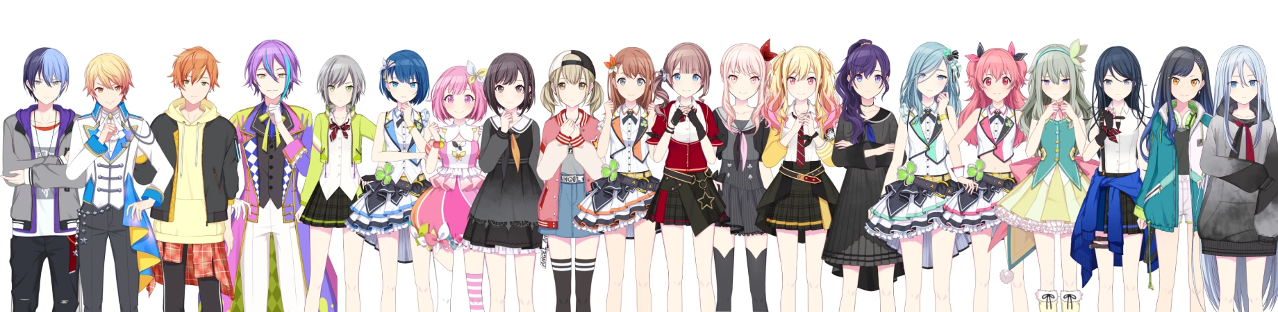 All characters arranged by hair length | Fandom