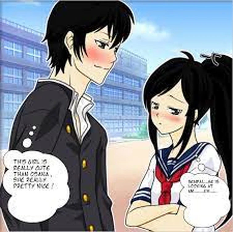 So I found these ayano x taro fanart and I think it is so cute ...