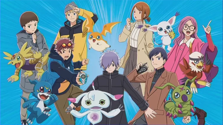 Digimon Adventure 02: The Beginning Characters until September 2024 ...