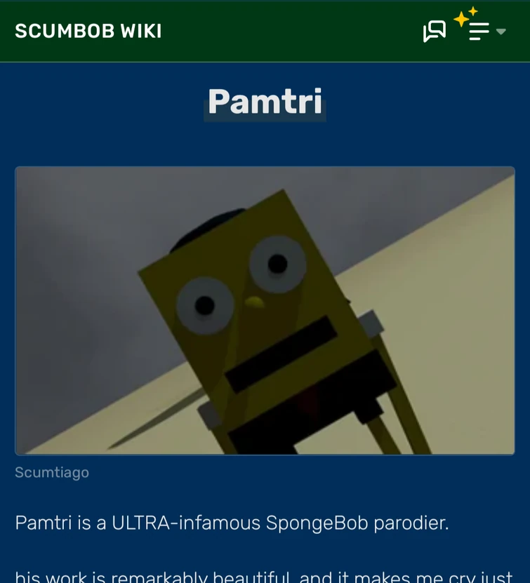 Discuss Everything About ScumBob Wiki | Fandom
