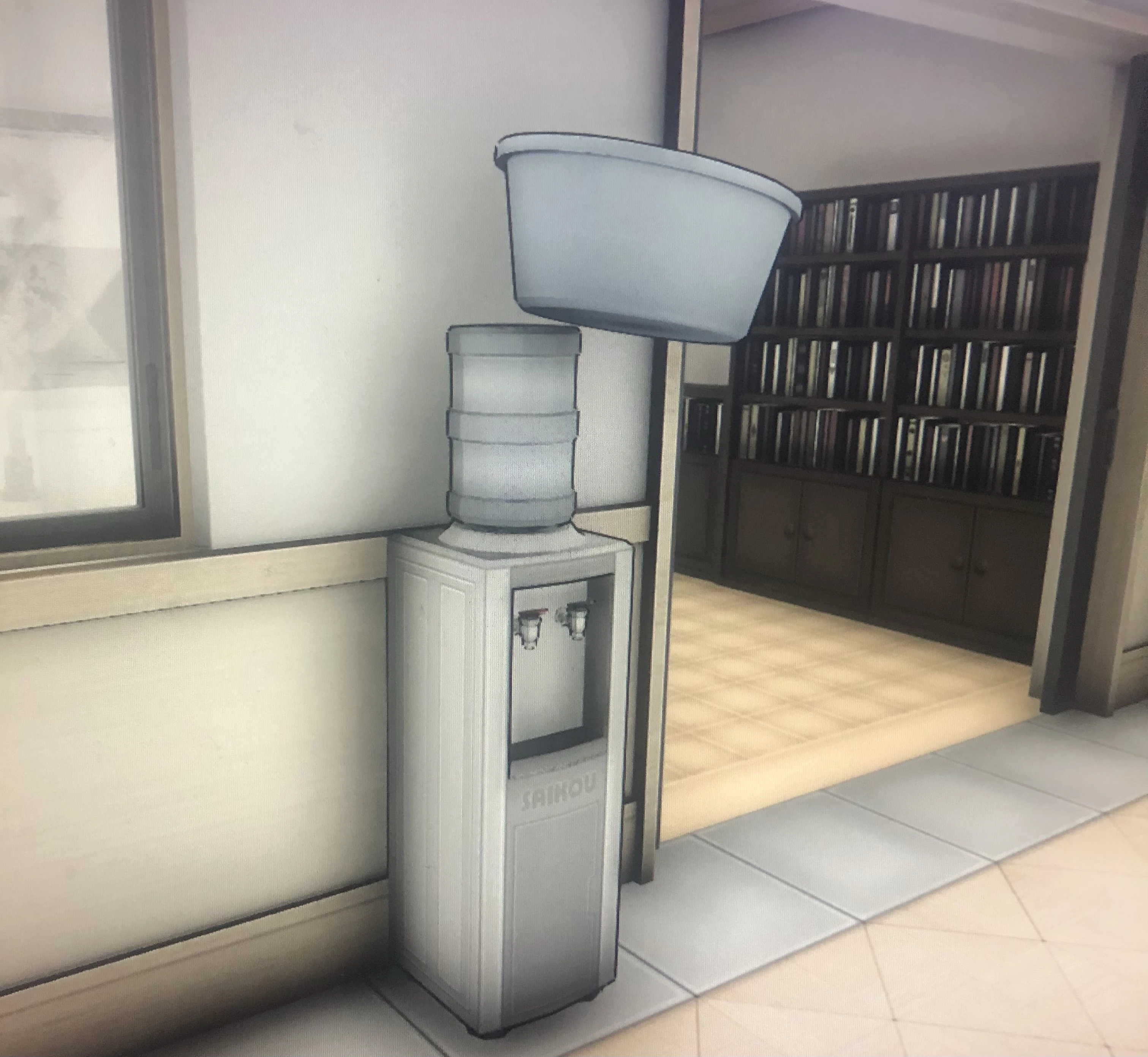 I finally refilled the water cooler! | Fandom