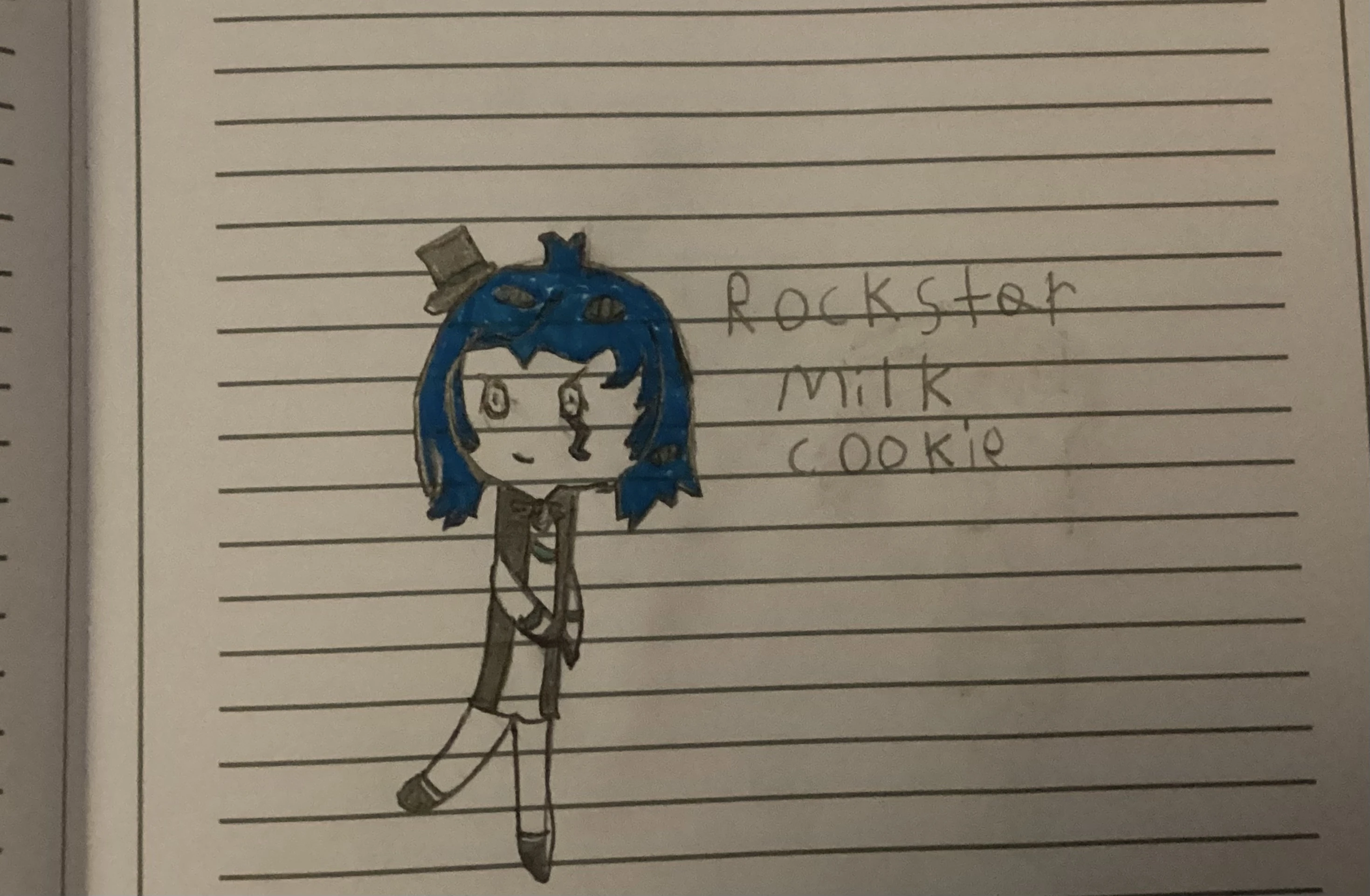 Made some oc doodles at school | Fandom