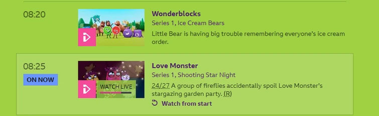 Ice Cream Bears finished airing on CBeebies, YET STILL NO THUMBNAIL ...