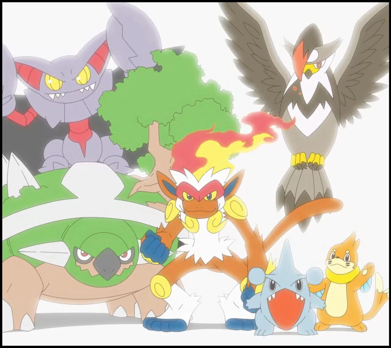 Apart Me Wished Ash's Just Used His Sinnoh Team For The Sinnoh League ...