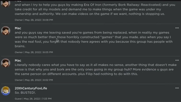 List of Bork Railway Videos that Have to be Taken Down From Youtube ...