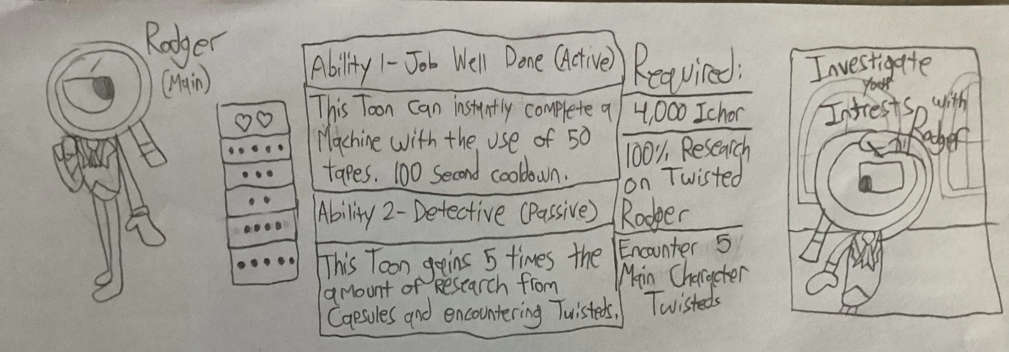 Turning Rodger into a Main Character! | Fandom