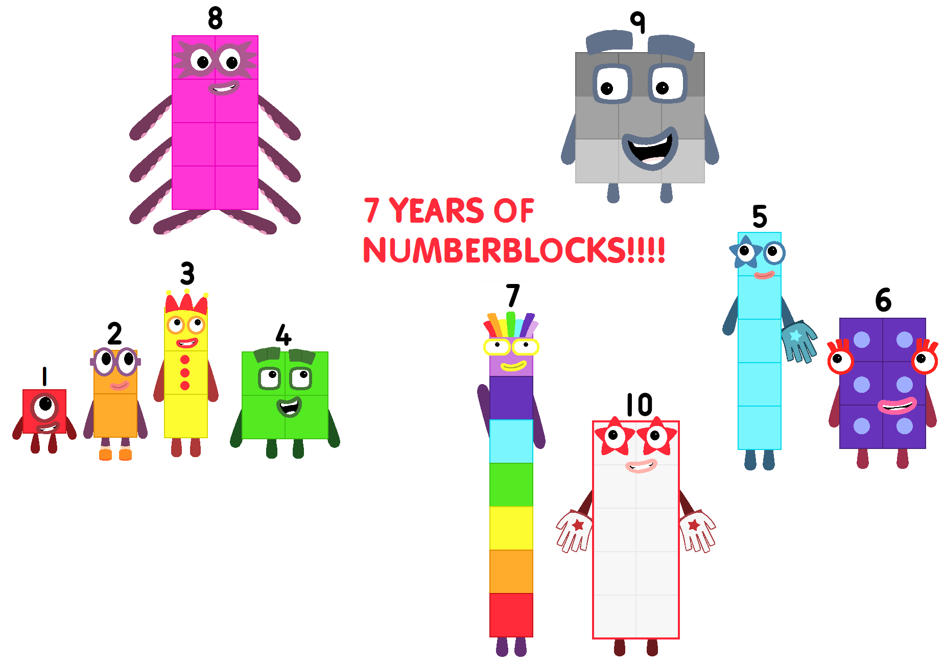 7th Anniversary of Numberblocks (2017-2024) | Fandom