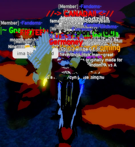 Fandom server shenanigans