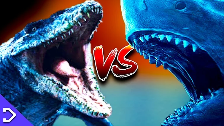 Who would win mosasaurus or megalodon | Fandom