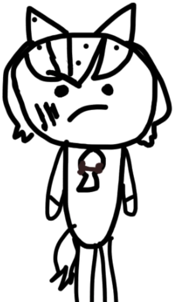 Terrible drawing of pepper wolf | Fandom