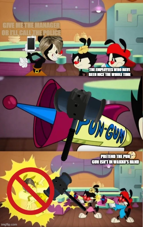 I made a meme with an Animaniacs template! | Fandom