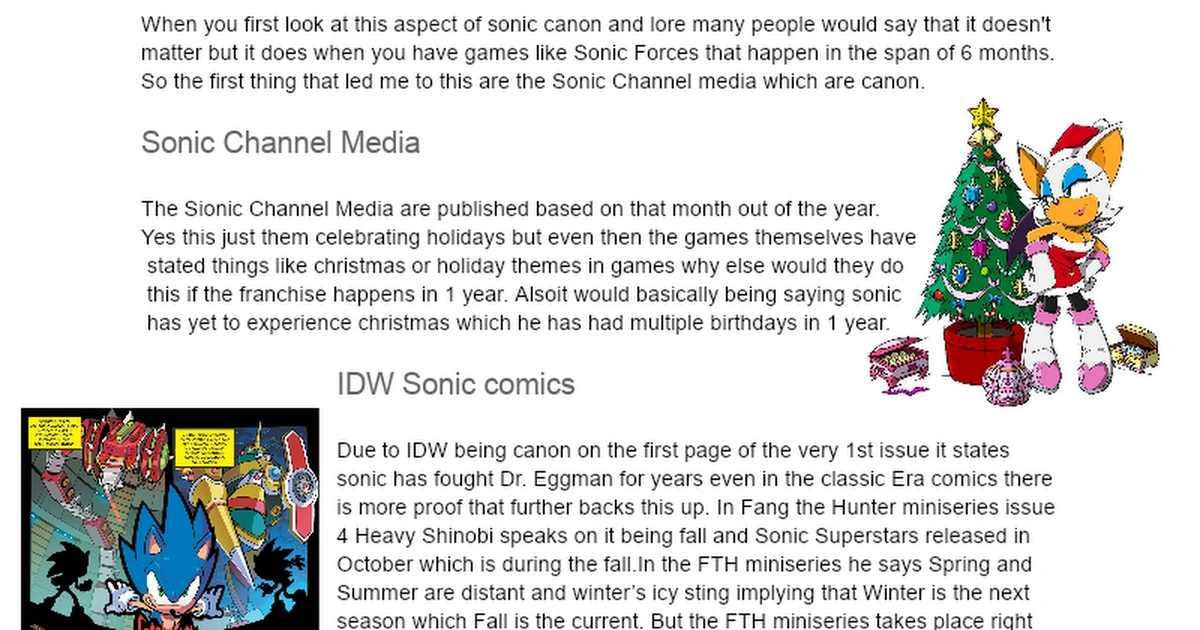Sonic Timeline (2024) | Fandom