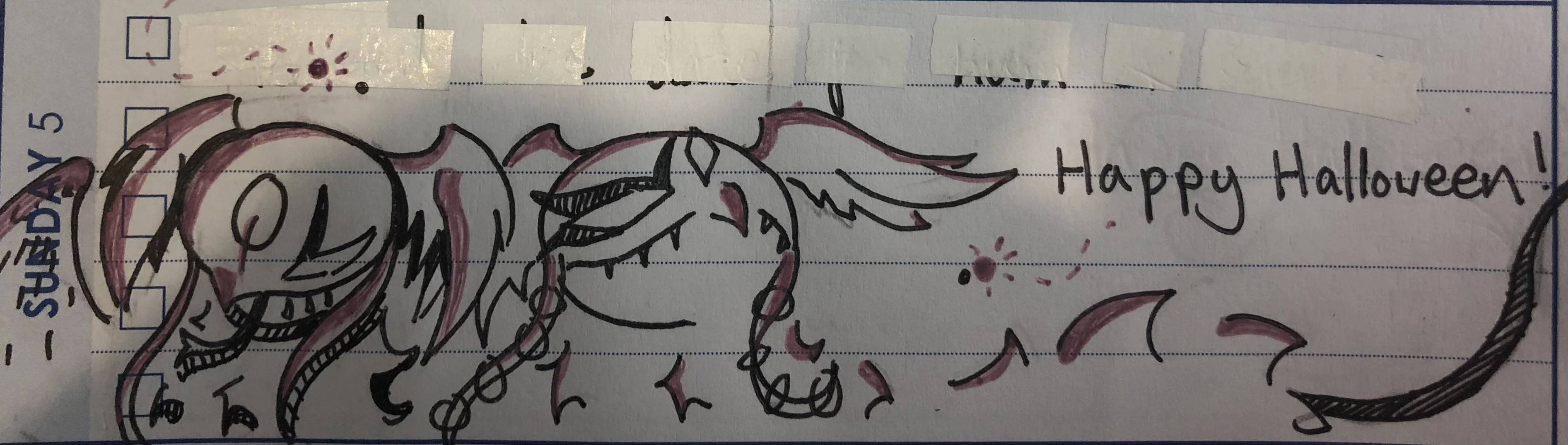 late happy halloween from my two fan chars! | Fandom