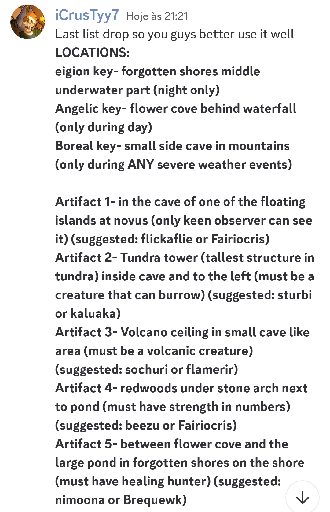 All fragments and the Keys | Fandom