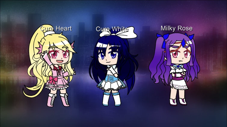 My Favorite Cures(by series/my choice) in Gacha Club Part 1 | Fandom