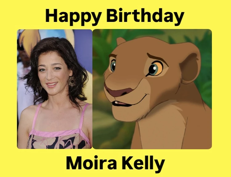 🎂 Happy 57th Birthday to Moira Kelly, voice of Nala from The Lion King ...
