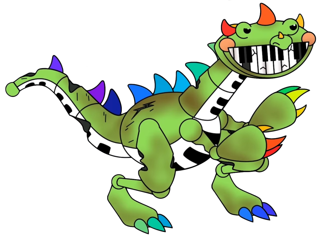 If anyone wants a damaged pianosaurus png, feel free to use it. | Fandom
