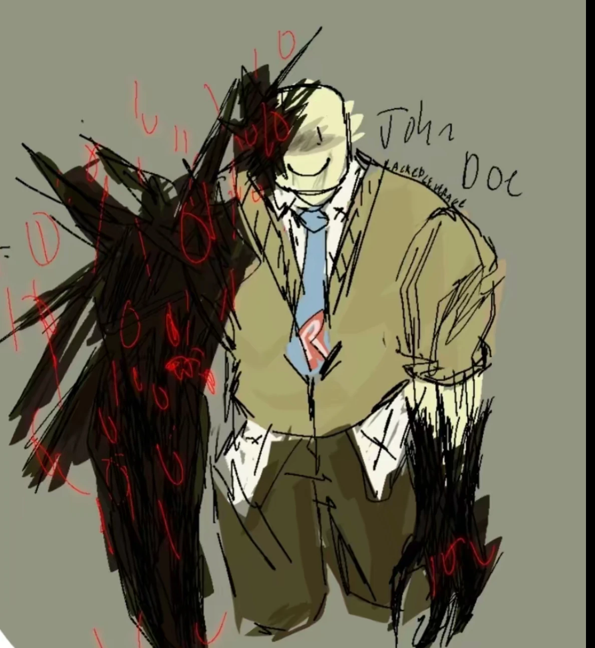 Old John Doe doodle for March 18th | Fandom