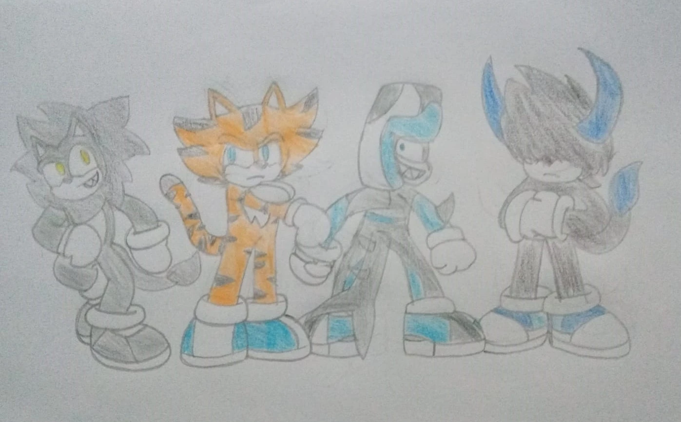 oc's redesigned + added the shark (critisism are open) | Fandom
