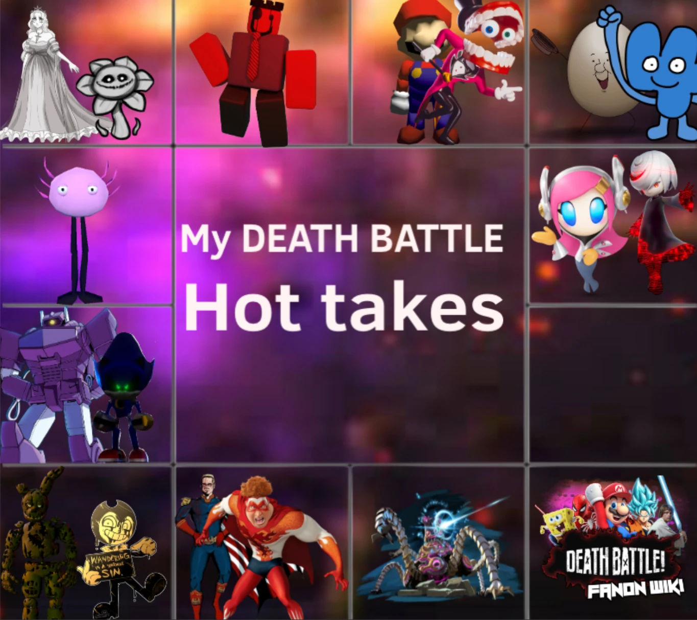 My DEATH BATTLE Hot takes | Fandom