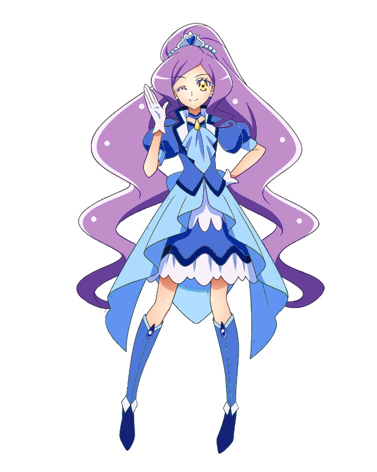 Cure Beat/Cure Fontaine color swap | Fandom