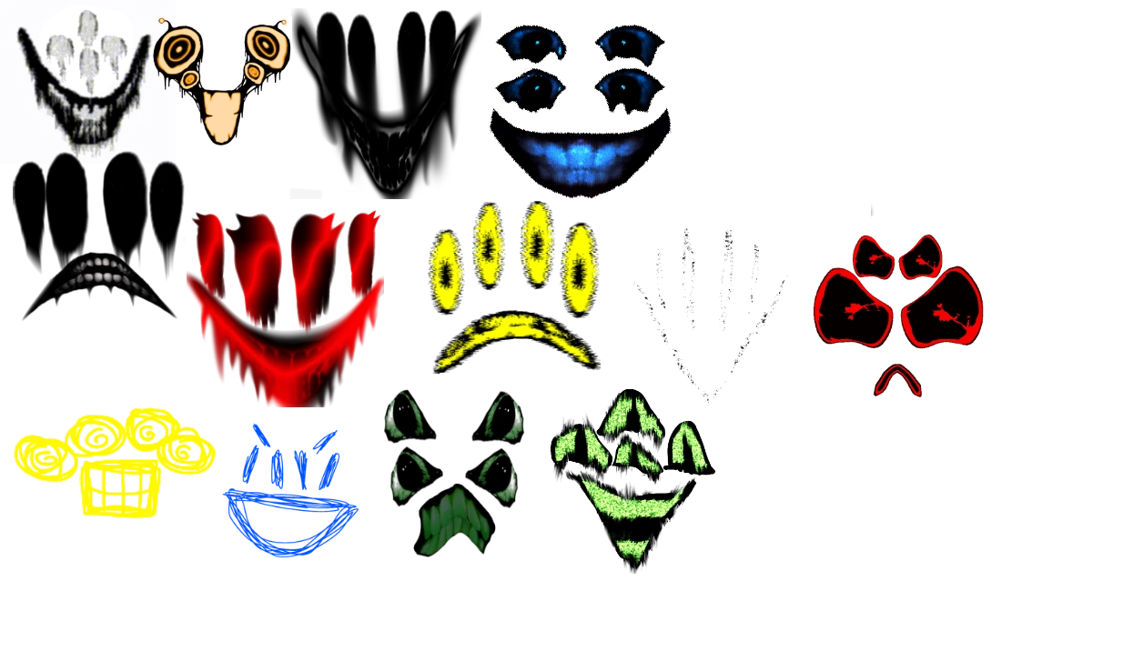 4 eyed entities collection yayyyy | Fandom