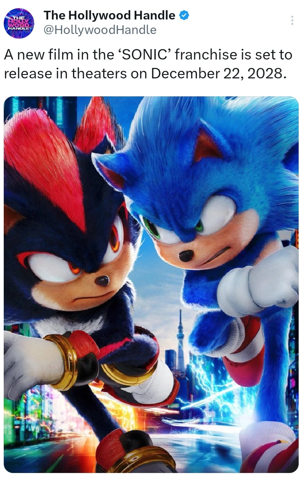 Would you believe that this 2028 film will be a Shadow The Hedgehog ...