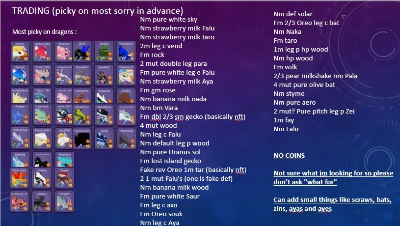 trading things! | Fandom