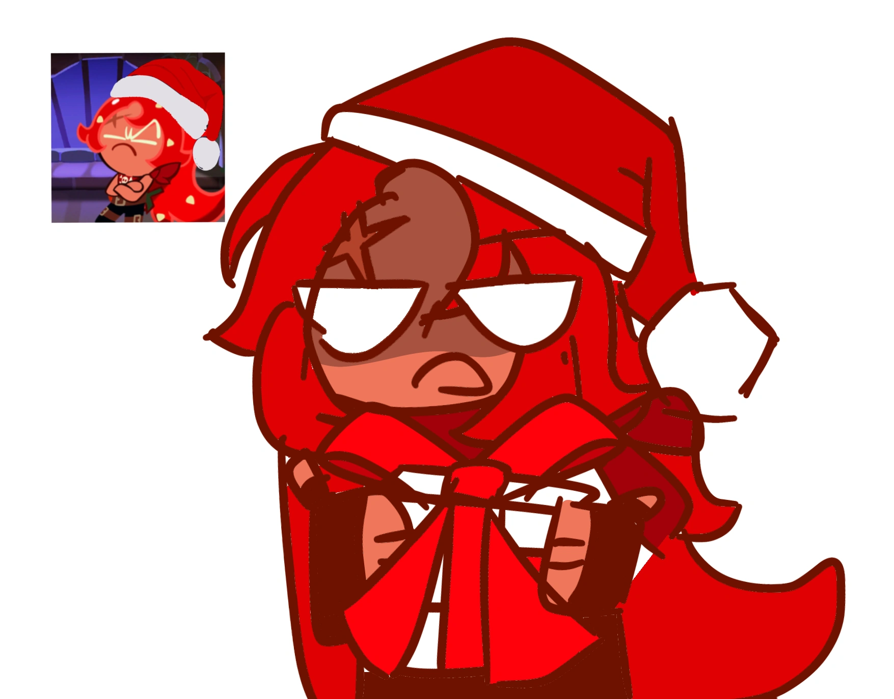 Have a recreation of my first fandom pfp on here (yes this is crk ...