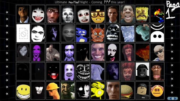 Nico's UCN of Nextbots Fanmade Update 6b | Fandom