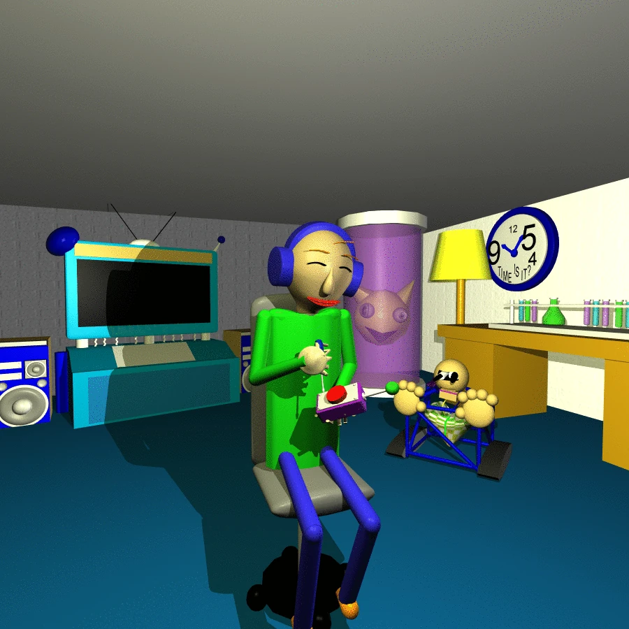 Little something I made (Credit to Saintza4 for Baldi and First Prize ...