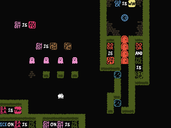 Clockwork Ghosts | BaBa Is You Wiki | Fandom