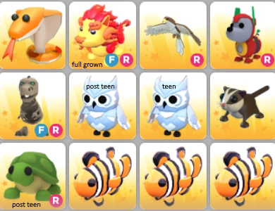 Trading few pets | Fandom