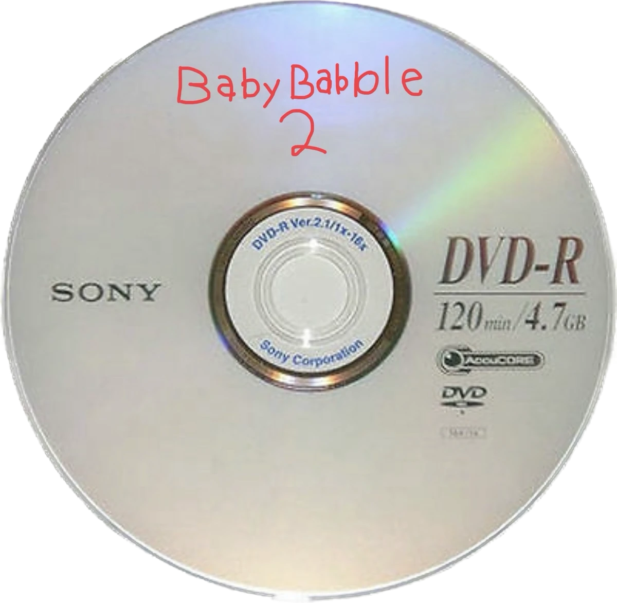 Baby Babble 2 DVD-R | Baby Babble Wiki | Fandom