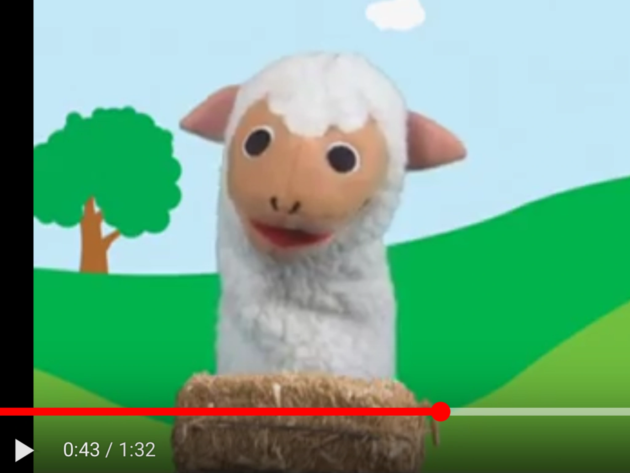 Baby Einstein Sheep Puppet