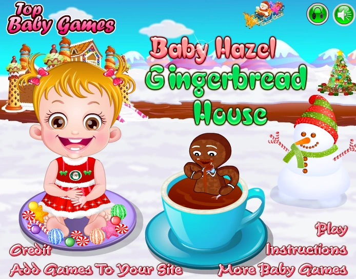 Baby Hazel Gingerbread House | Baby Hazel Wiki | Fandom