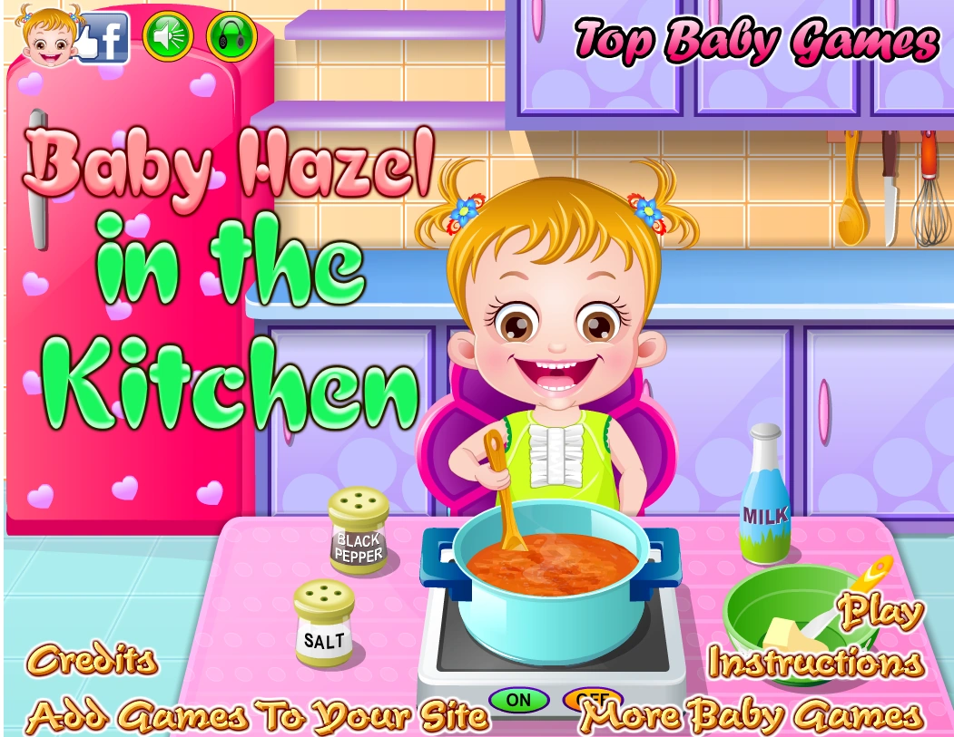 Baby Hazel In Kitchen | Baby Hazel Wiki | Fandom