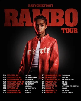 The RAMBO Tour | BabyChiefDoit Wiki | Fandom