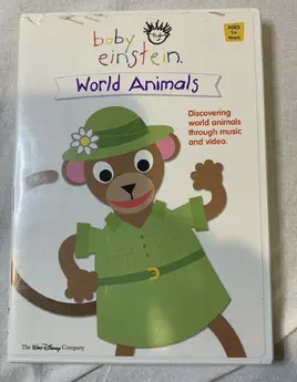 Baby Einstein: World Animals (Late-2002 DVD) | The Media of Baby ...