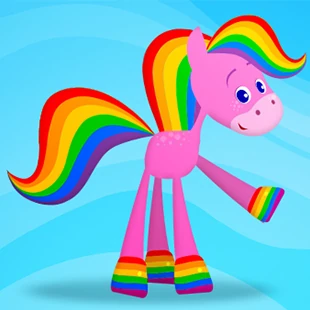 Rainbow Horse | BabyfirstTV Wikia | Fandom