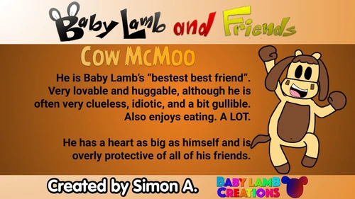 Cow McMoo | Baby Lamb & Friends Wiki | Fandom