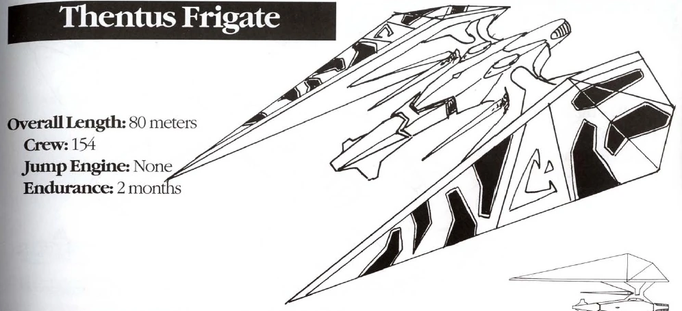 Thentus class frigate | The Babylon Project | Fandom