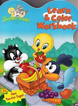 baby tunes coloring book pages