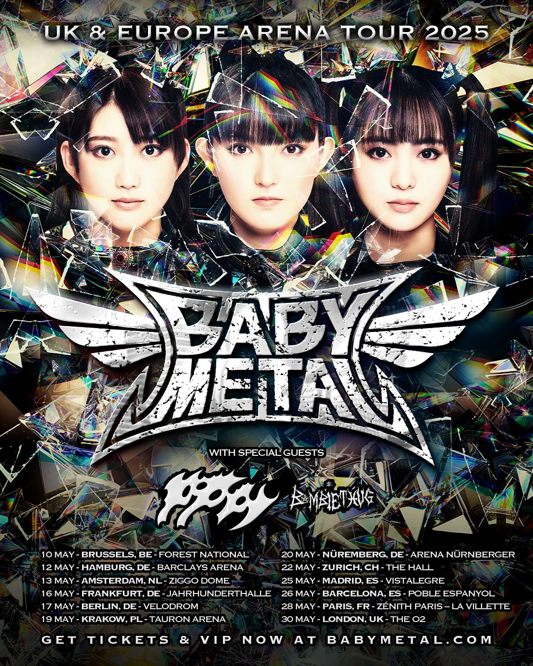 BABYMETAL World Tour 2025 | BABYMETAL Wiki | Fandom