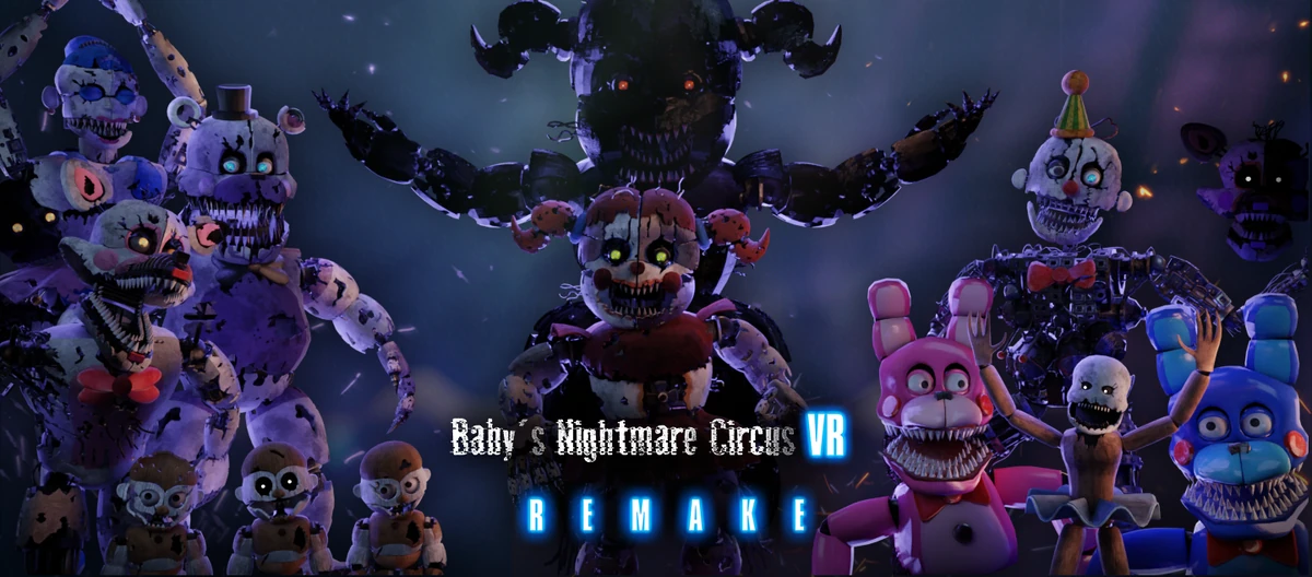 Nightmare Animatronics | Baby's Nightmare Circus: Remake Wiki | Fandom
