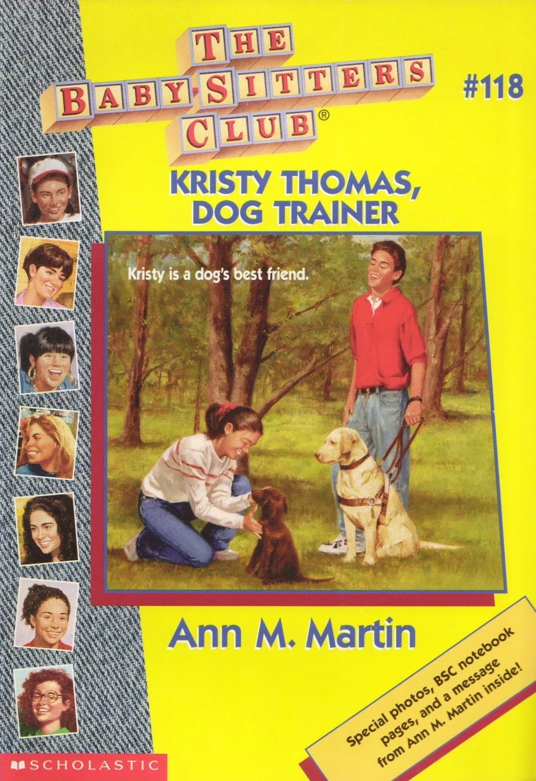 Kristy Thomas, Dog Trainer | The Baby-Sitters Club Wiki | Fandom