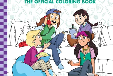 babysitters club official coloring book